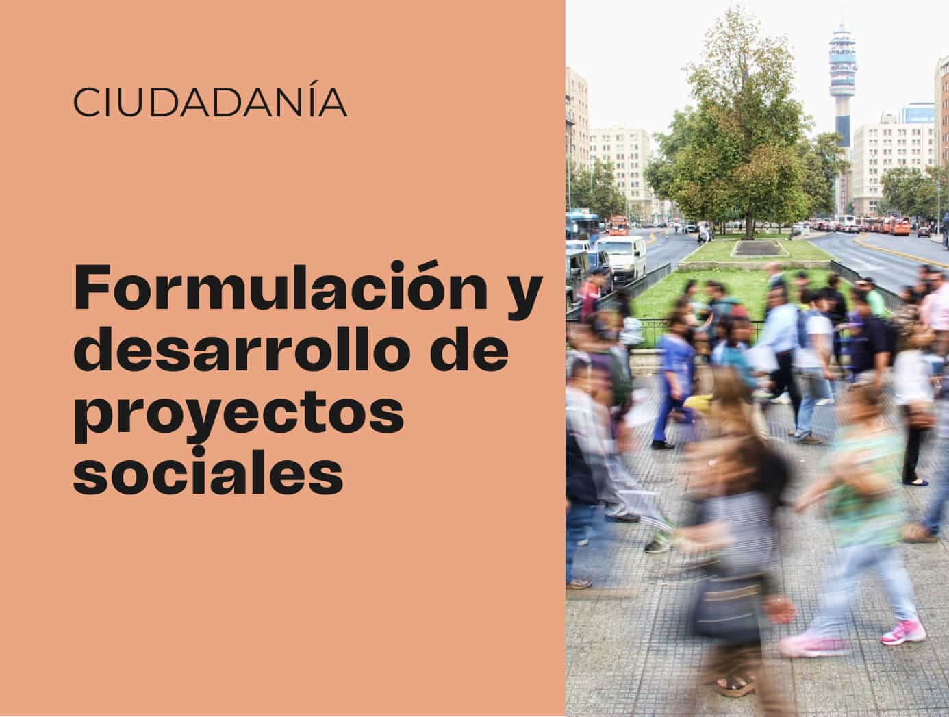 Formulación y desarrollo de proyectos sociales - ecca.edu